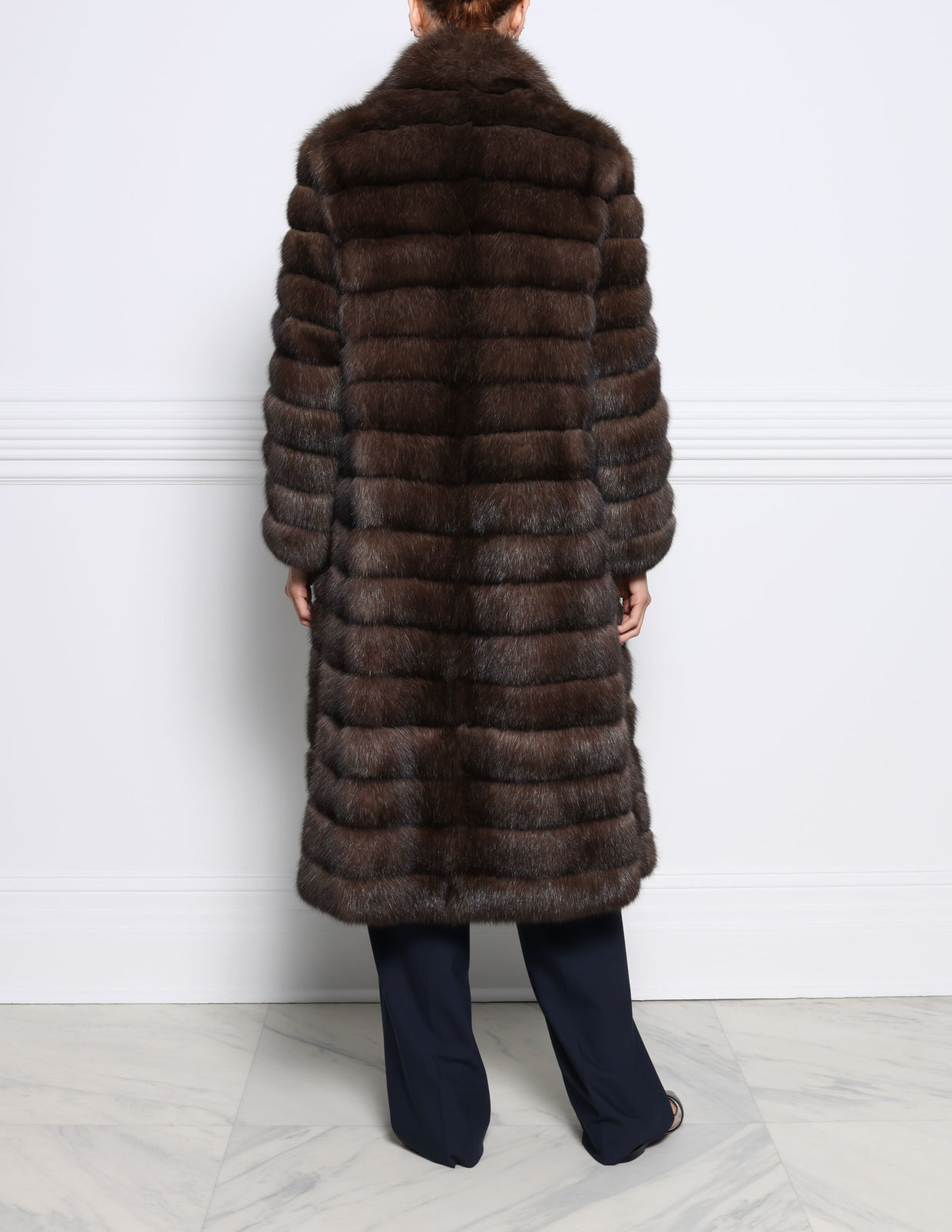 Real Sable Fur Coats | Women's Sable Fur Coats | POLOGEORGIS - NYC