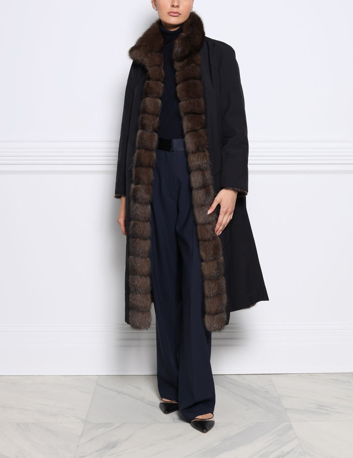 Real Sable Fur Coats | Women's Sable Fur Coats | POLOGEORGIS - NYC